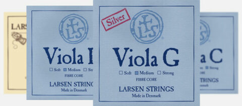 Larsen Strings Virtuoso Viola in Medium and Soloist Editions
